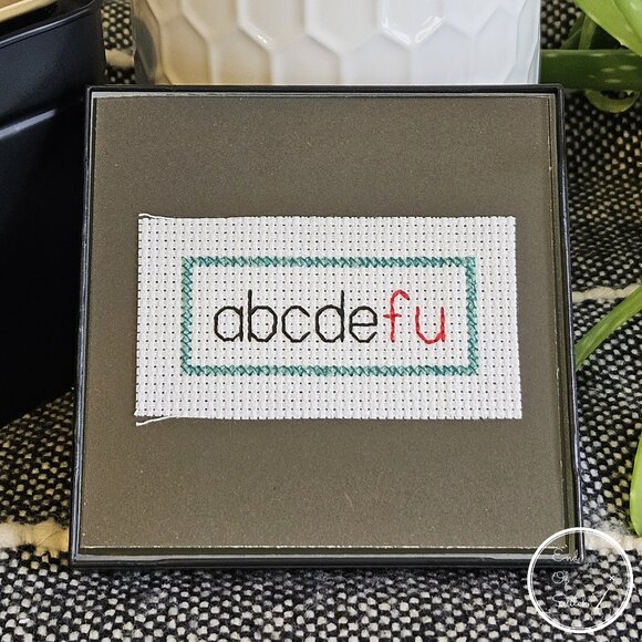 Hand Crafted | Art | Snarky Handcrafted Cross Stitch Designs Abcdefu ...
